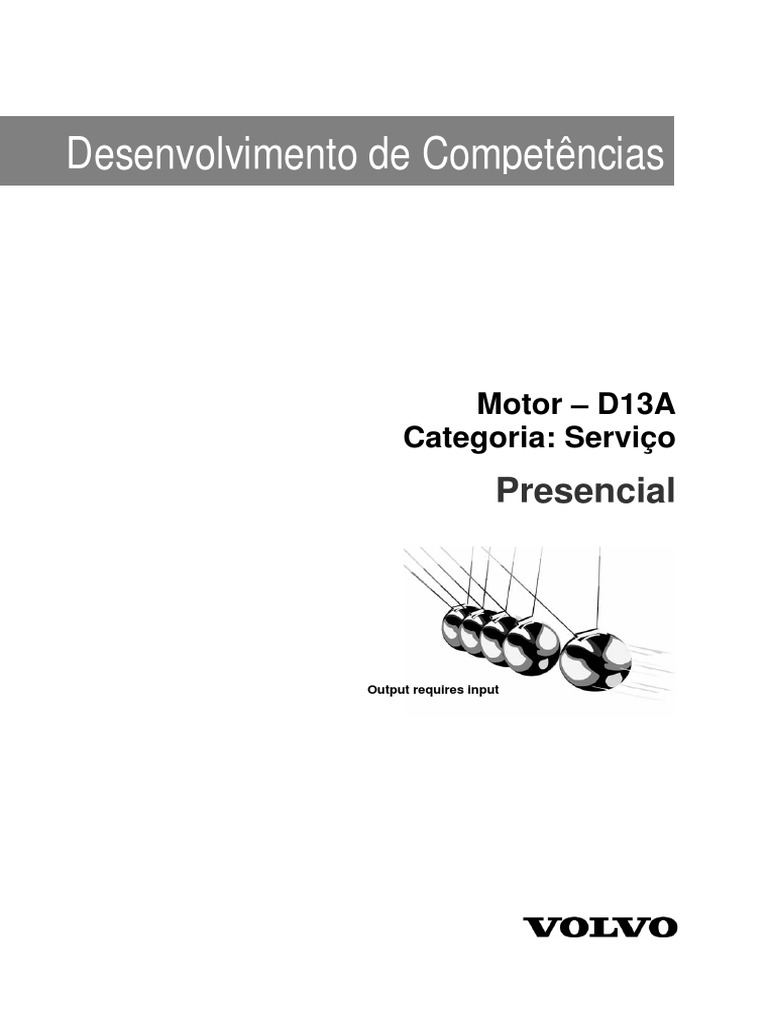 Motor D13A | PDF | Pistão | Motores
