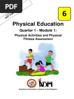 Lesson Plan Pe 6 | PDF | Physical Education | Rubric (Academic)
