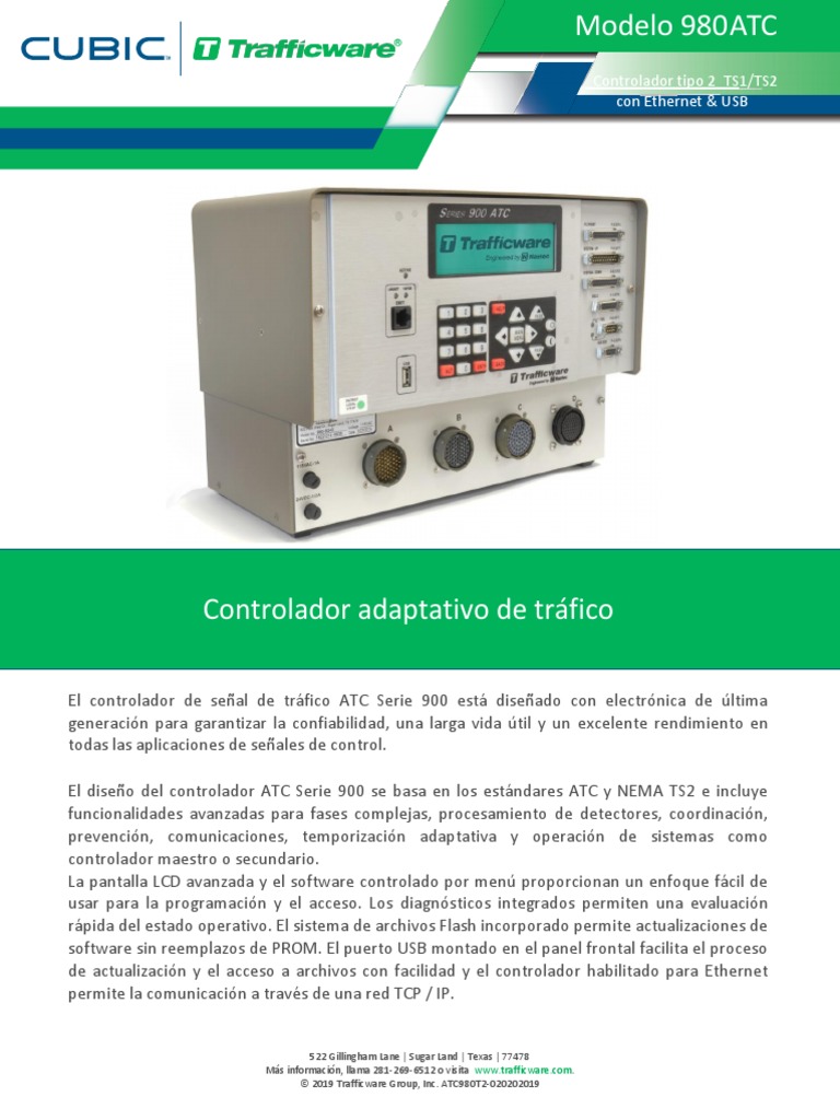 980 ATC TS1-TS2 Type 2 Español | PDF | Control de tráfico aéreo ...