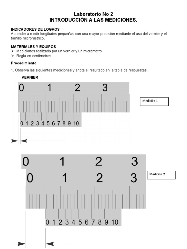 Laboratorio No 2 MEDICIONES | PDF