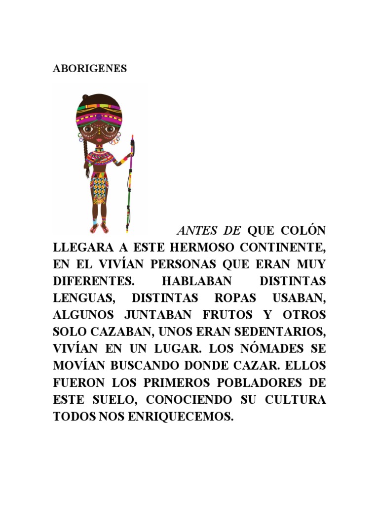 Aborigenes Poesia | PDF