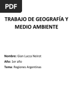 Informe Region NOA | PDF | Entorno natural | Ciencias de la Tierra