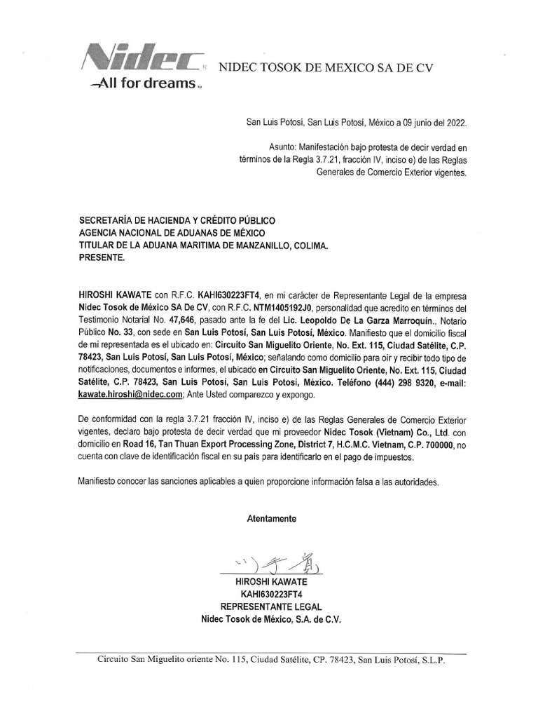 No Tax Id | PDF