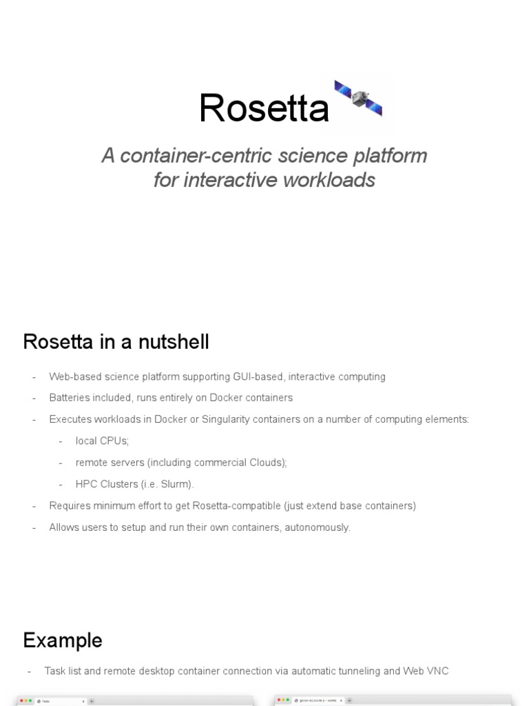Rosetta Introduction | PDF | Graphical User Interfaces | World Wide Web