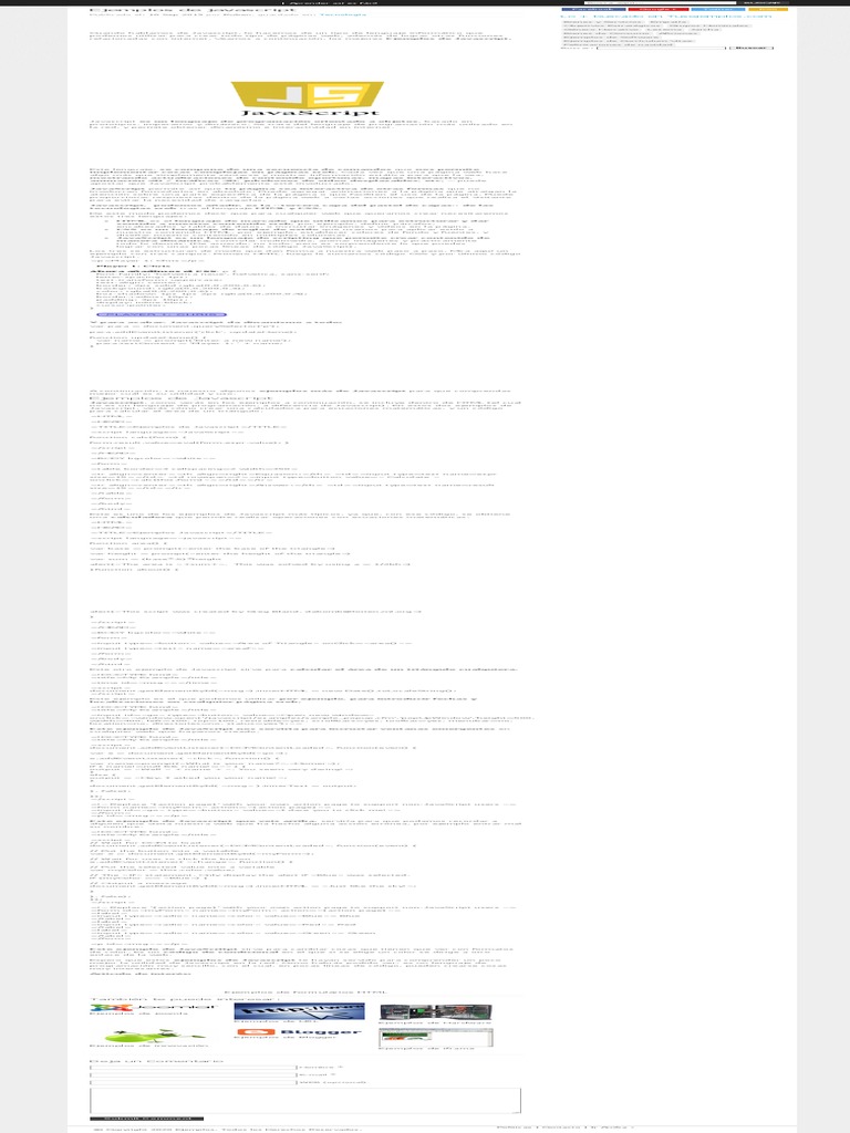 Ejemplos de Javascript | PDF | Script Java | Red mundial Ejemplos de Javascript | PDF | Script Java | Red mundial