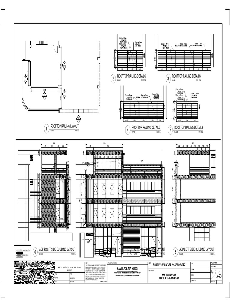 Sample Architectural Plan | PDF