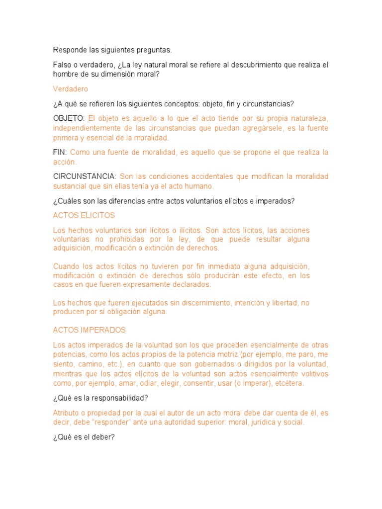 Ejercicio 7 ETICA | PDF | Moralidad | Conocimiento