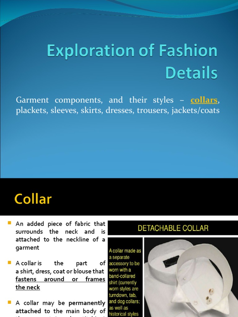 Fashion Details - Collars | PDF | Blouse | Dress