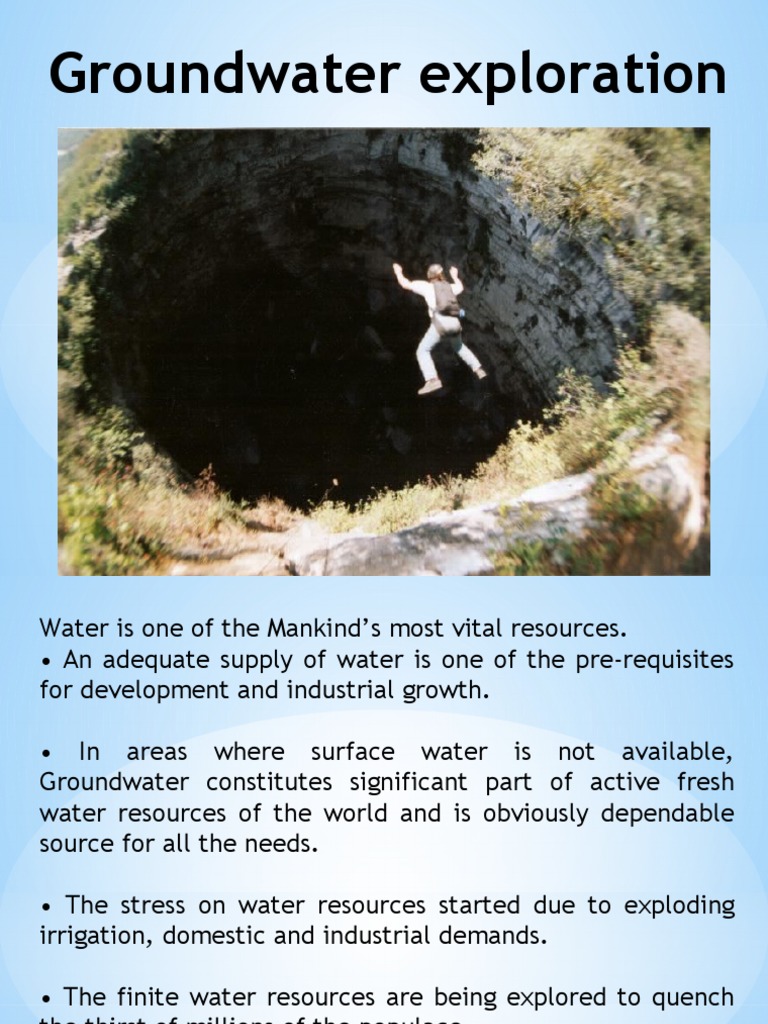 Groundwater Exploration | PDF | Geographic Information System | Groundwater