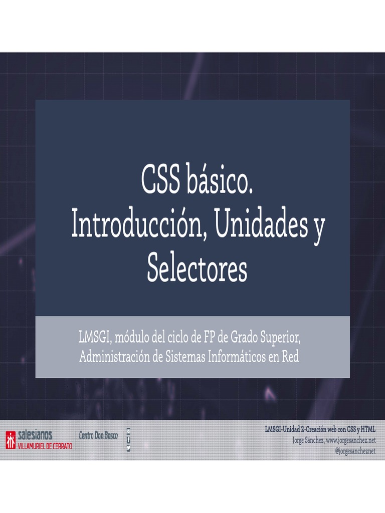 CSS y HTML para FP Superior | PDF | Internet | Ciencias de la Computación