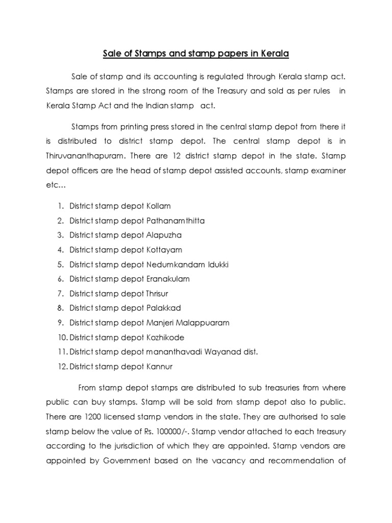 Stamp | PDF