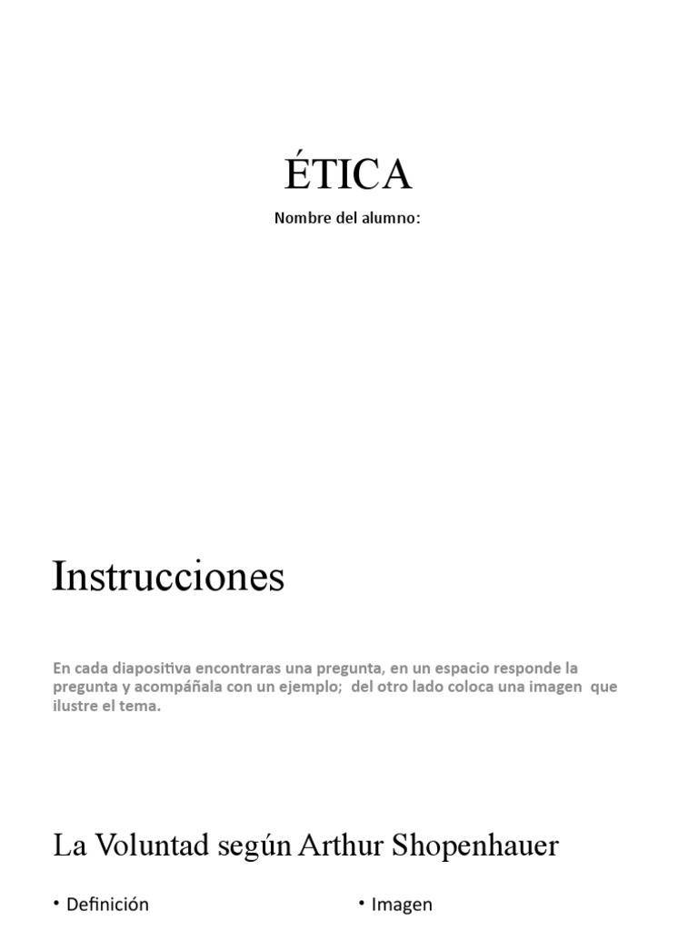 Ejercio de La Voluntad | PDF