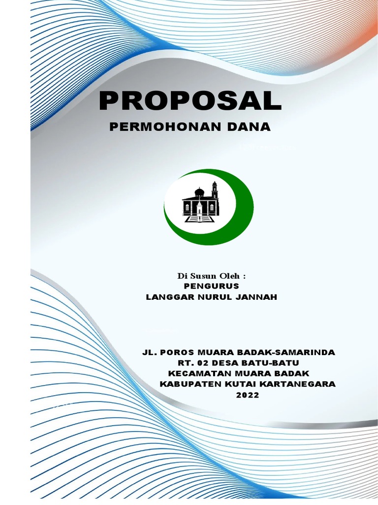Proposal Dana PT Bar | PDF