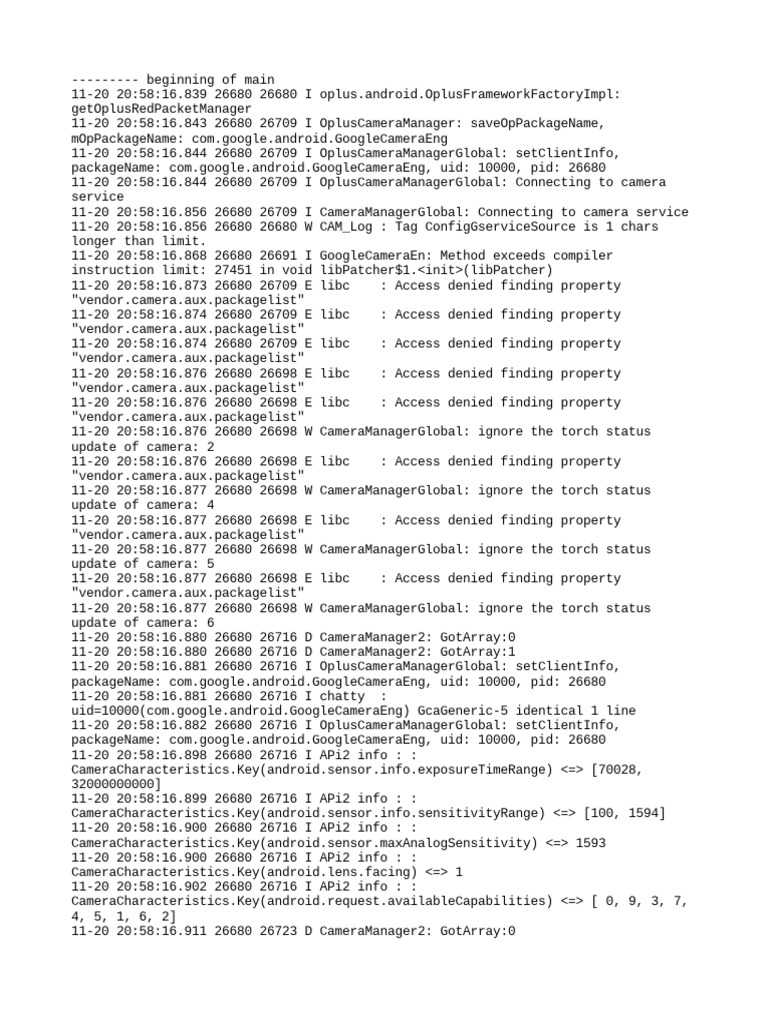 Log Cat 1668952696779 | PDF | Android (Robot) | Digital Technology