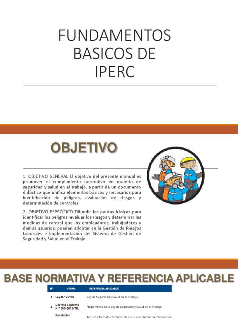 Fundamentos Básico de Iperc | PDF | Riesgo | Planificación