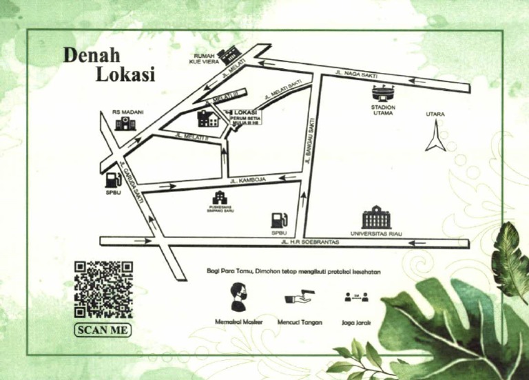 Denah Lokasi Pesta | PDF