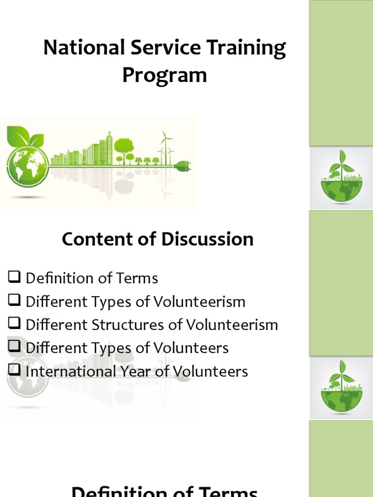 Lesson 13 Volunteerism | PDF | Volunteering | Public Sphere