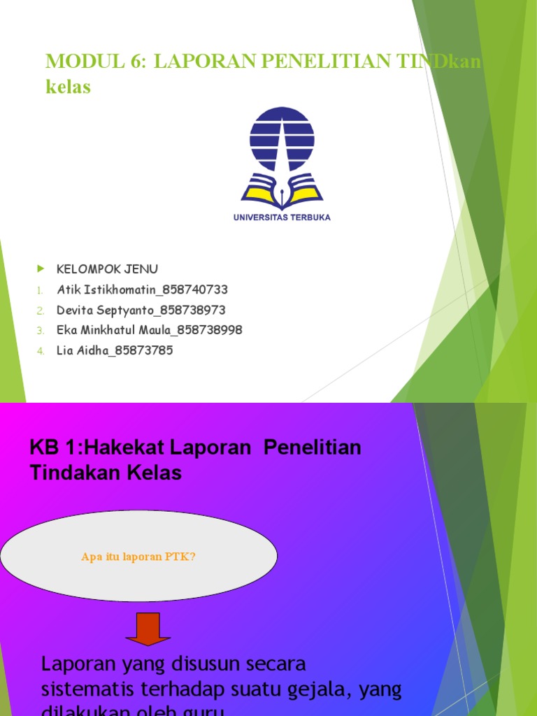 PRESENTASI Modul 6 Kelompok Jenu | PDF