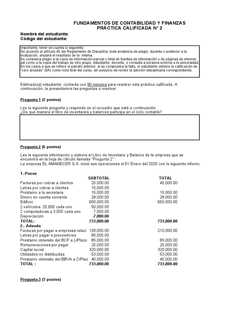 PC2 11 | PDF | Contabilidad | Economias