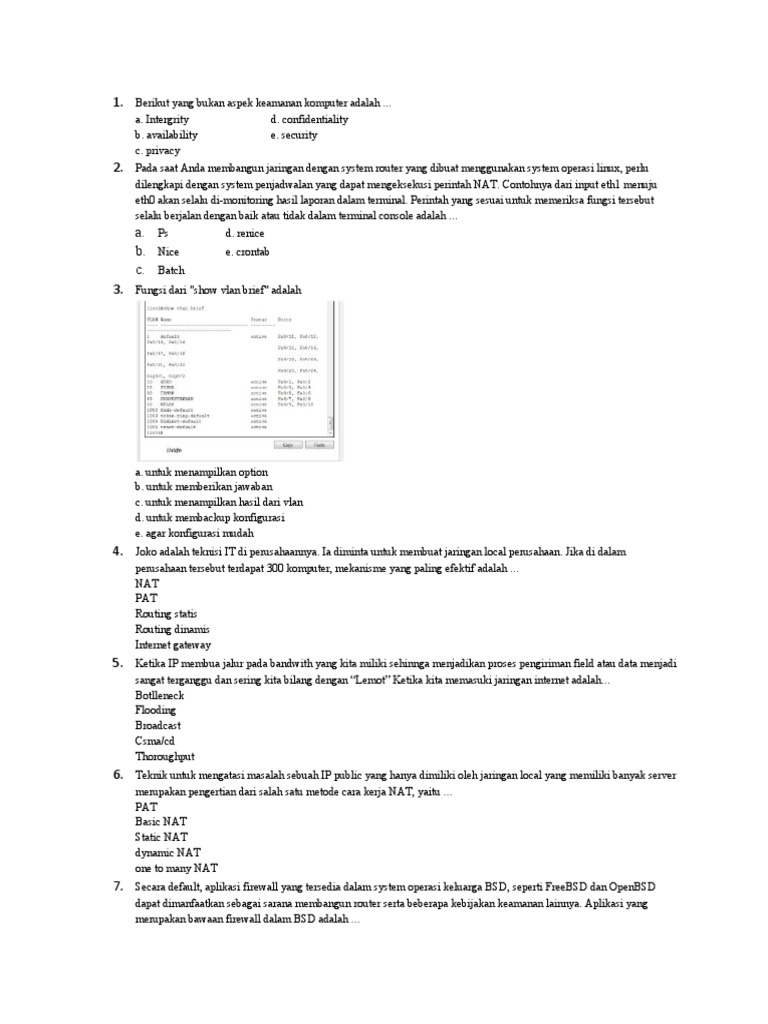 Mentah Soal AIJ | PDF