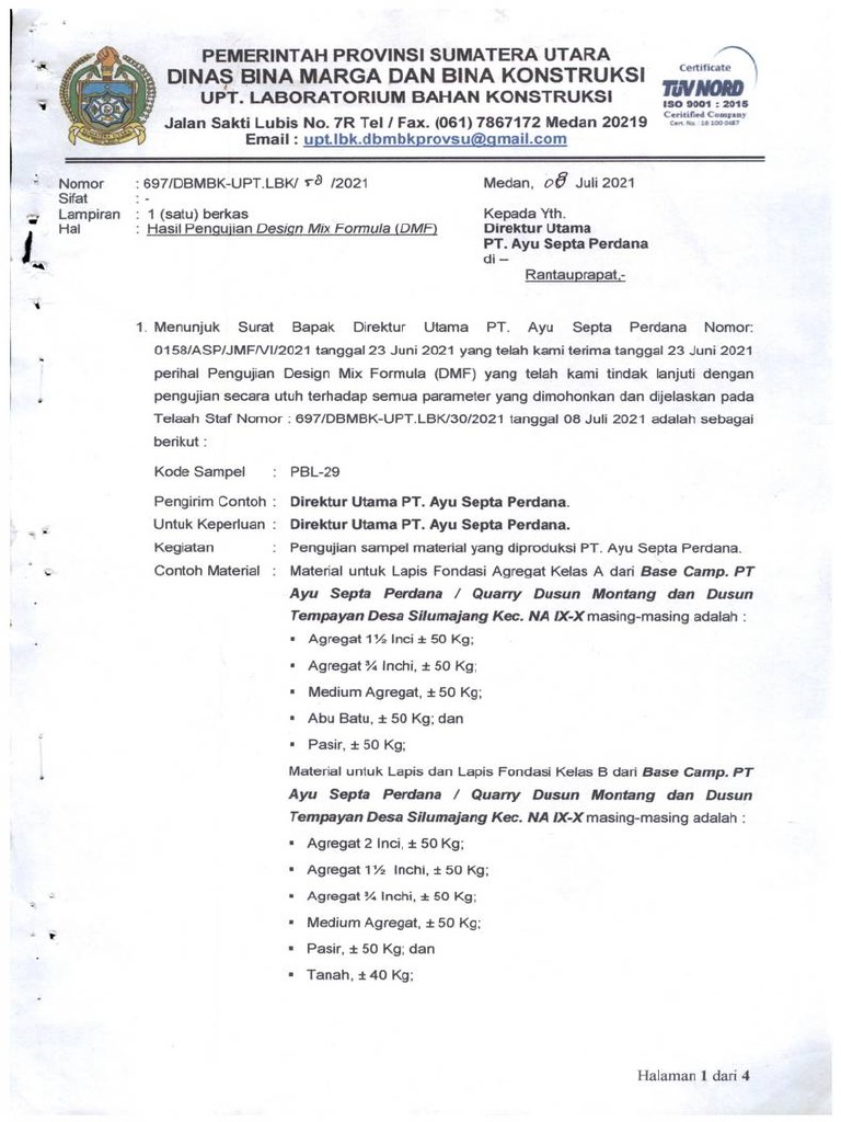 DMF Pt. Ayu Septa Perdana | PDF