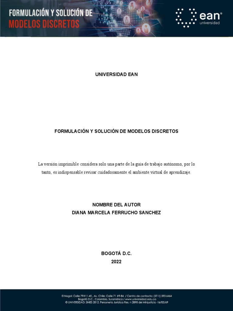 Matematica Discreta Guia 1 | PDF | Proposición | Lógica de primer orden