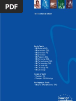 Ivoclar Blueline Mould Chart | PDF