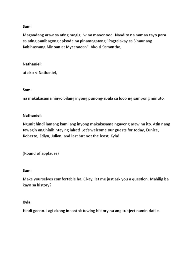 Script AP Group 2 | PDF