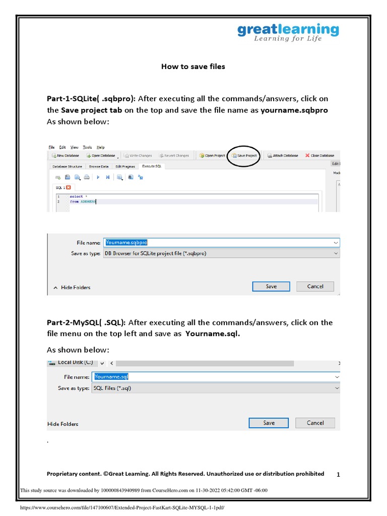 Extended Project FastKart SQLite MYSQL 1 1 PDF | PDF | My Sql | Databases Extended Project FastKart SQLite MYSQL 1 1 PDF | PDF | My Sql | Databases
