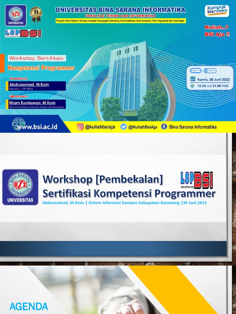 Materi-Pembekalan Sertifikasi Programmer (30 Juni 2022) - Prodi SI KRW ...