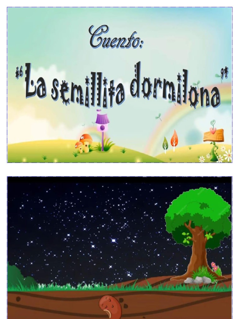 Cuento - La Semillita Dormilona | PDF