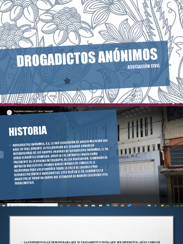 Drogadictos Anónimos | PDF | La dependencia de sustancias