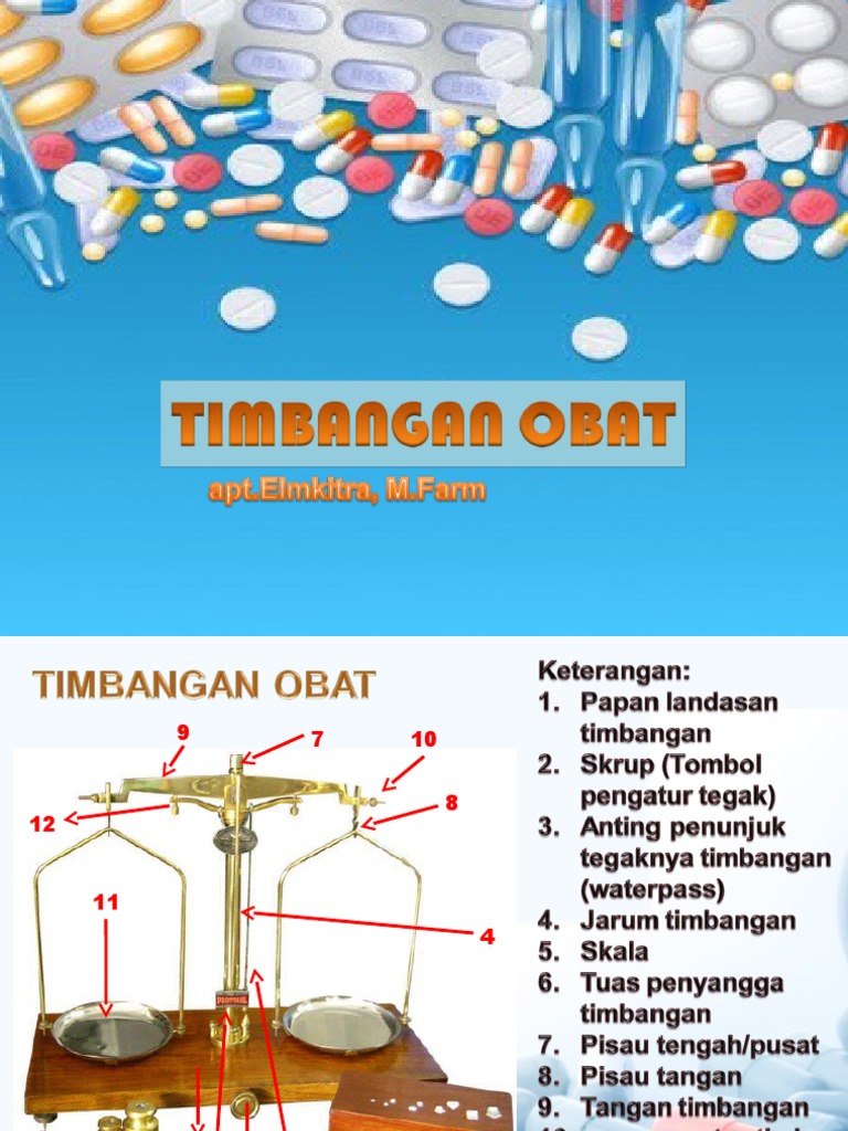 Pert 4 Timbangan Obat, Alat Peracikan Dan Pengenceran | PDF