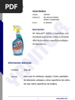 Ficha Axion | PDF | Tensioactivo | Detergente