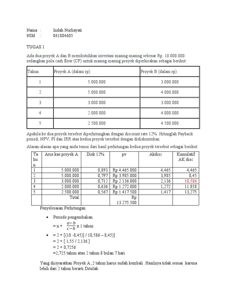 Tugas 1 Analisis Kasus | PDF