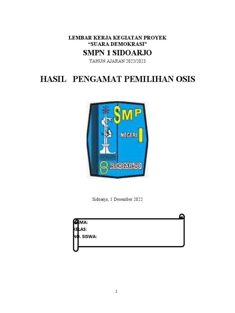 LKPD PPP Suara Demokrasi | PDF