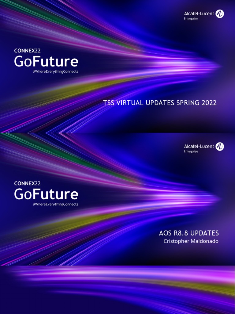 TSS Spring 2022: AOS R8.8 Updates | PDF | Transmission Control Protocol ...