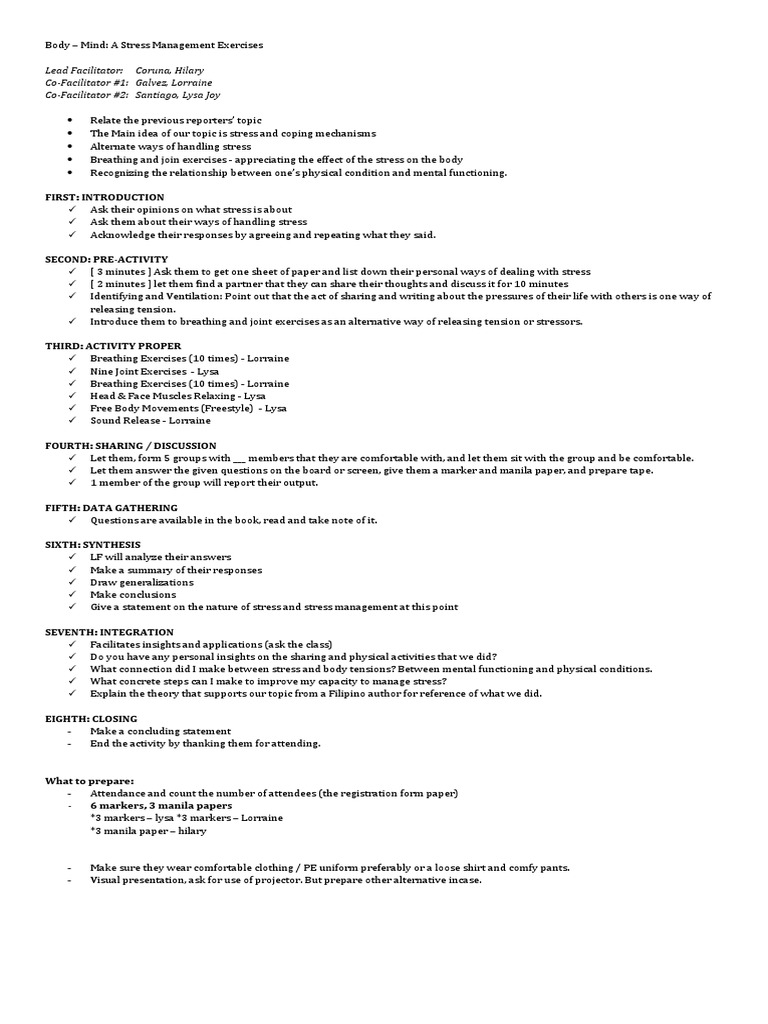Group Dynamics Sle Pdf