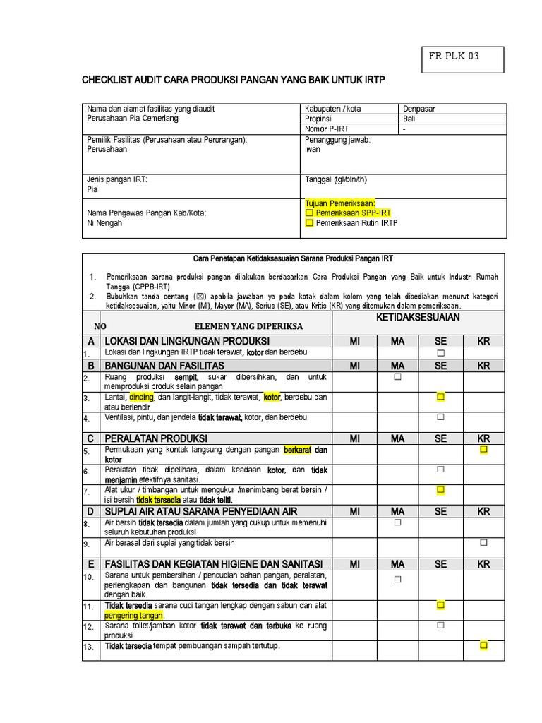 DFI - Tugas - 03 - Pabrik Pembuatan Pia | PDF