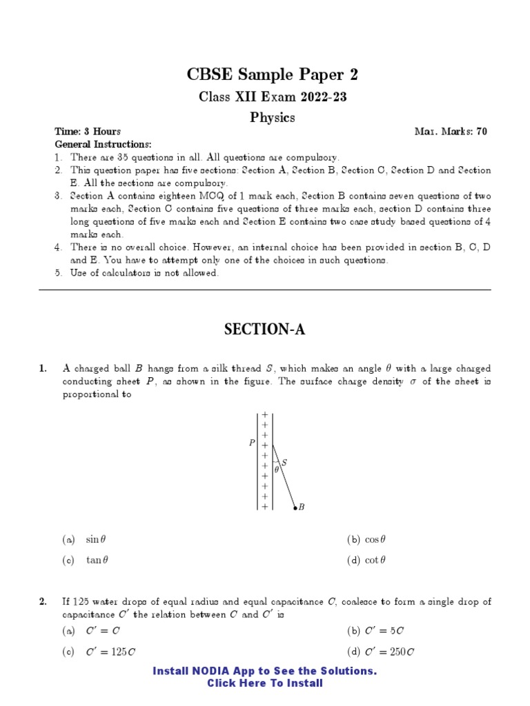 Sample Paper 2 | PDF | Optical Fiber | Optics
