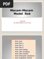 Macam-Macam Pola dan Desain Rok | PDF