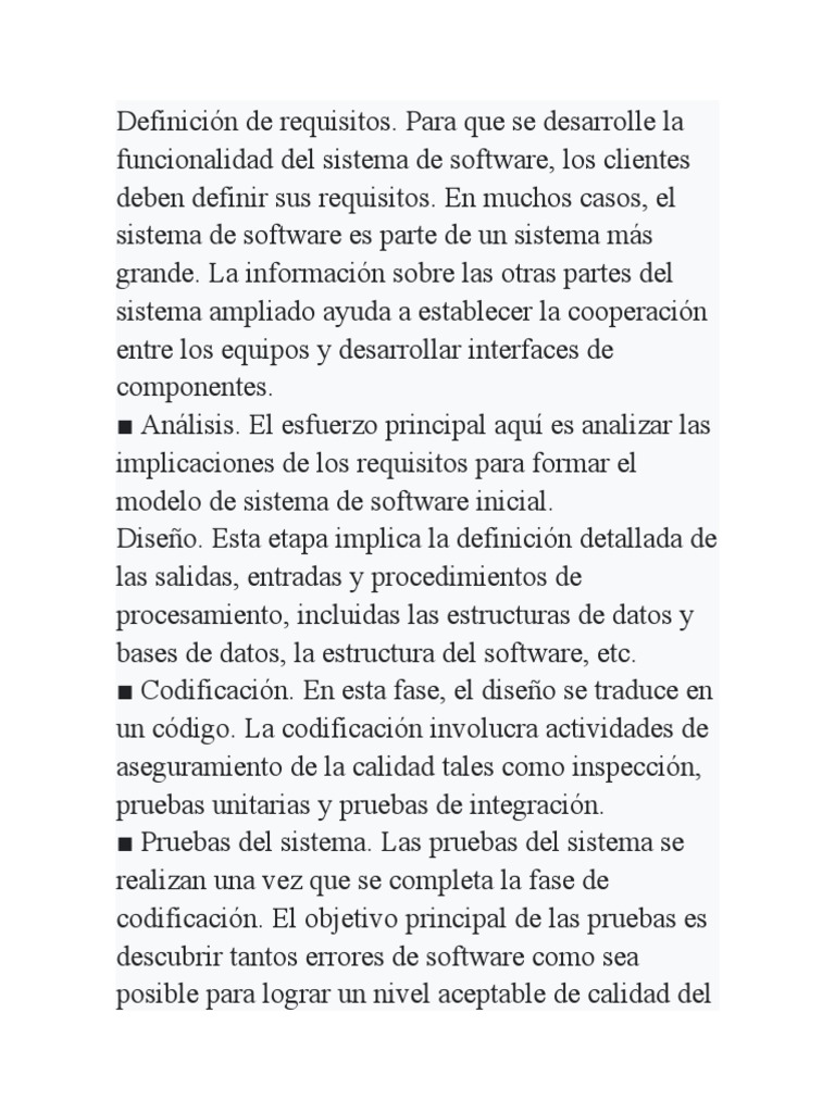 Definición de Requisitos | PDF | Software | Ciencias de la Computación