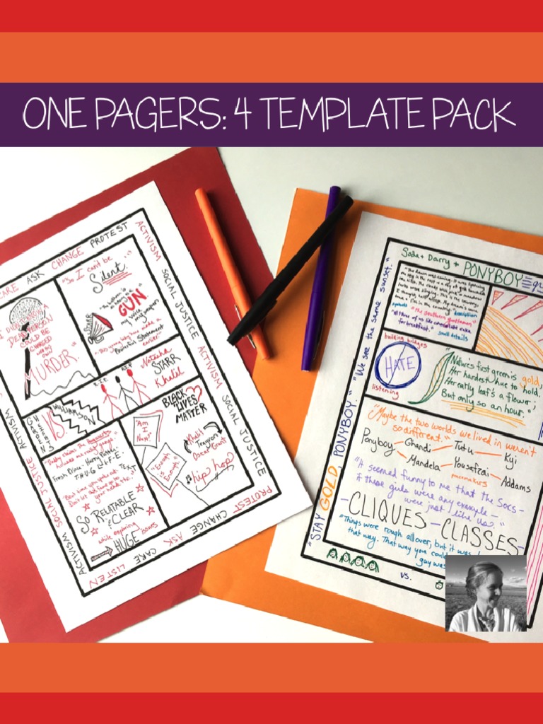 One-Pager Templates for Educators | PDF | Symbols | Communication