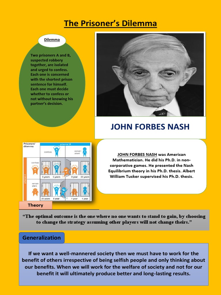 The Prisoners Dilemma Poster Form | PDF