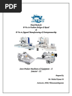 SMV and SAM Calculation in Garments | PDF | Textiles | Yarn