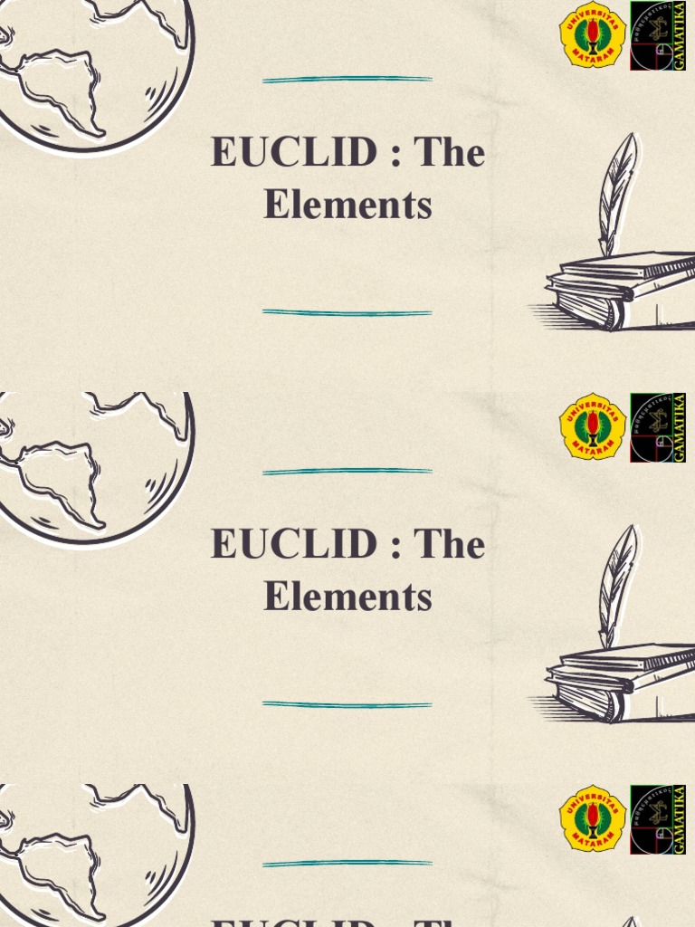 Euclid | PDF | Sains & Matematika