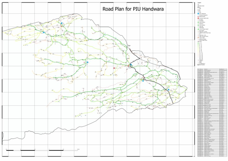 Handwara PIU Trace Map | PDF