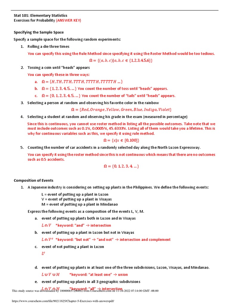 Chapter 5 Exercises With Answers PDF | PDF | Antivirus Software | Sampling (Statistics)