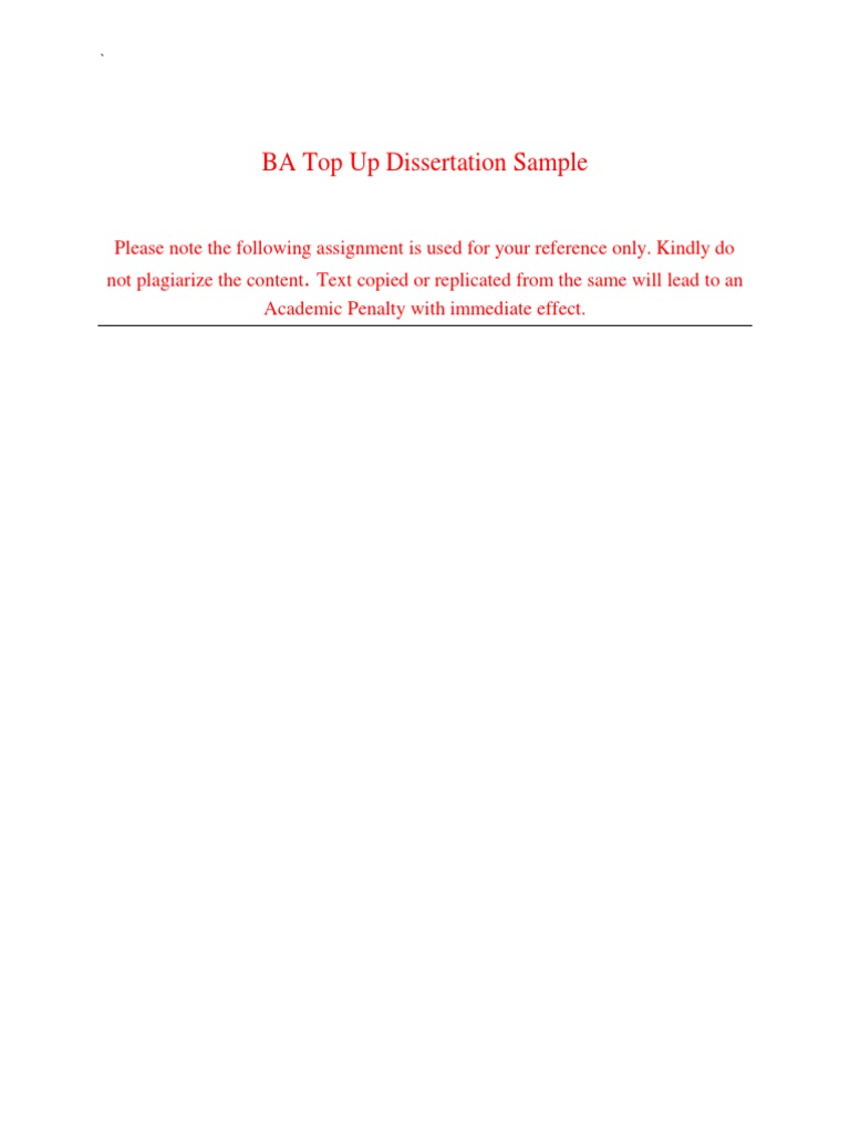 Sample DISSERTATION REPORT | PDF | Social Media | Popular Culture ...