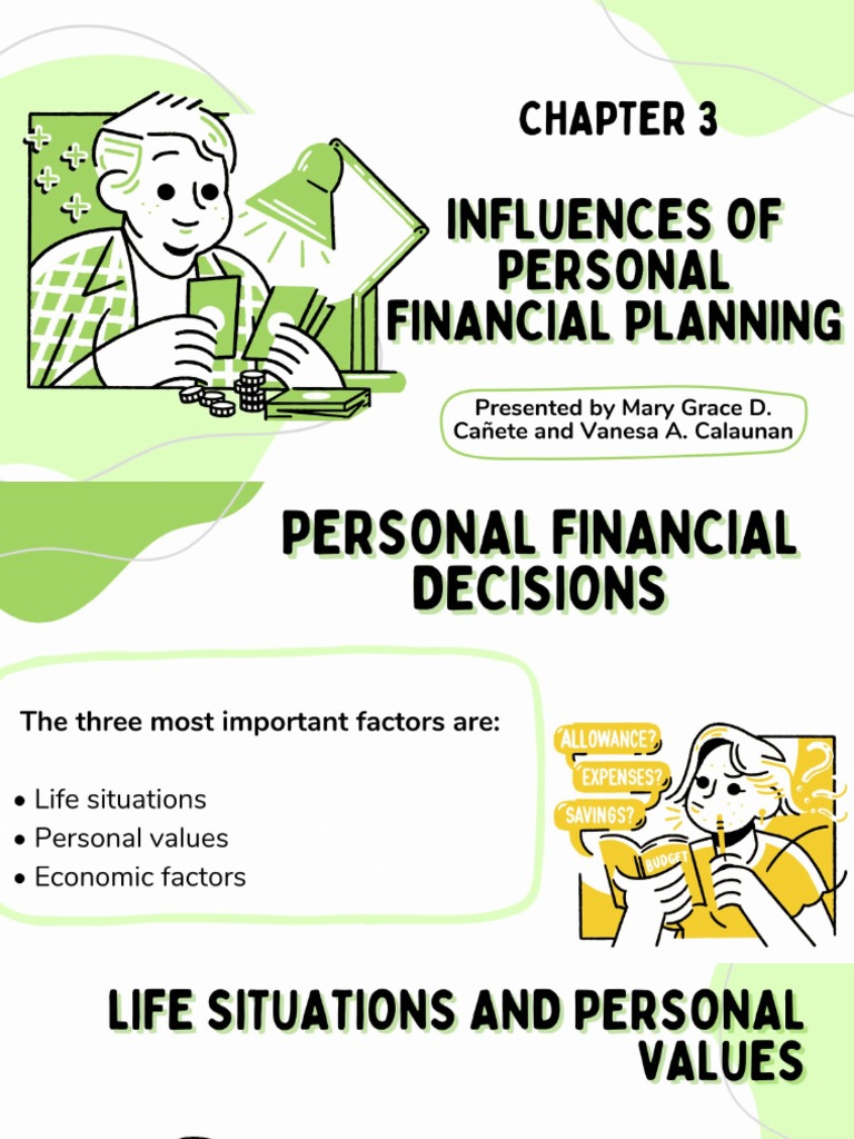 Influences of Personal Financial Planning | PDF